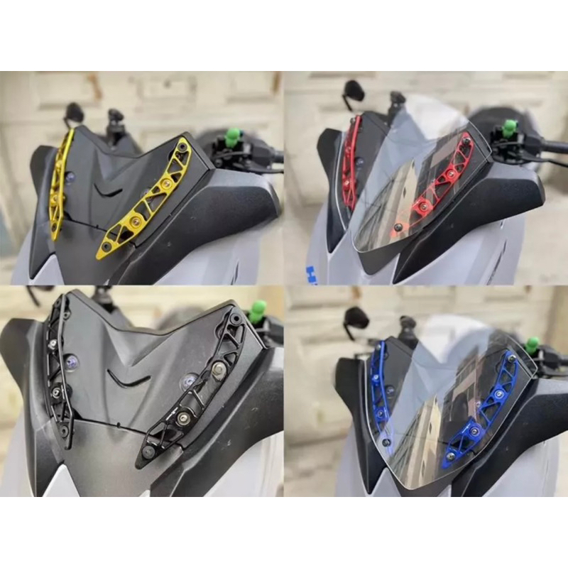 Xmax V1 CNC Bracket Windshield Aluminum CNC Windshield Visor Bracket ...