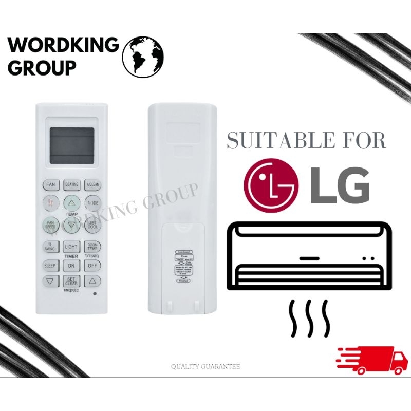 LG AIR-CONDITIONER REMOTE CONTROL 【LG115】 | Shopee Malaysia