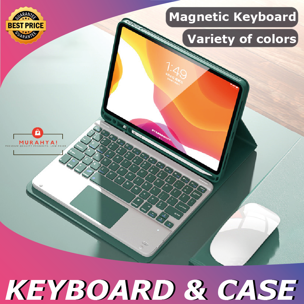 Keyboard and casing Wireless Bluetooth Keyboard With Touchpad ...