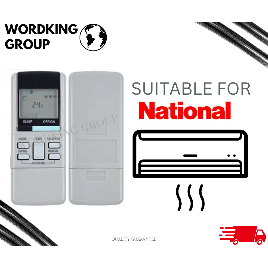 NATIONAL NAT-973 AIRCOND REMOTE CONTROL | Shopee Malaysia