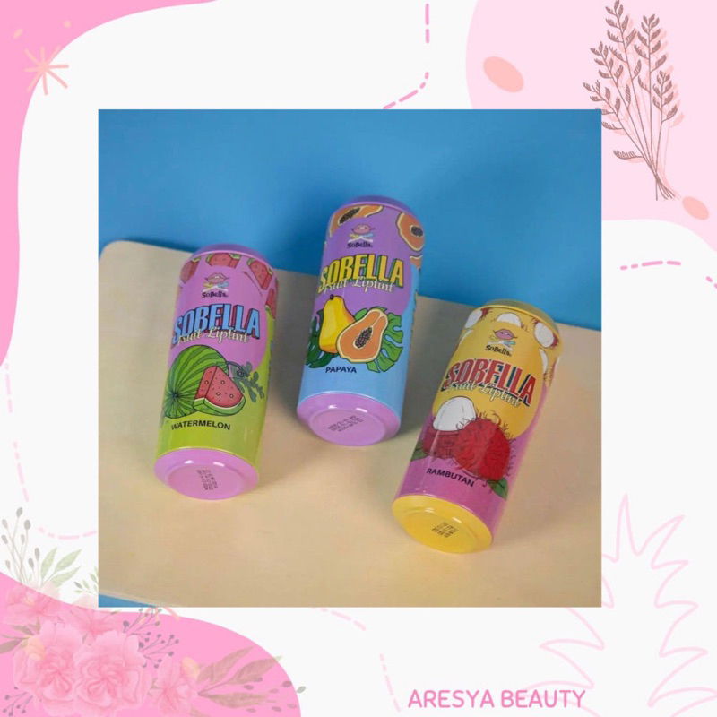 Sobella mommy liprint rambutan/watermelon/papaya 💯ORI HQ🔥 | Shopee Malaysia