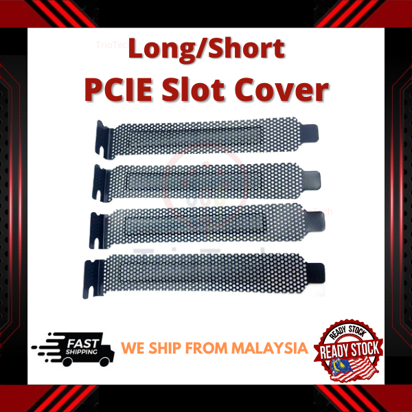 PCIE Slot Cover Bracket Vented Hole for Air Circulation ATX Standard ...