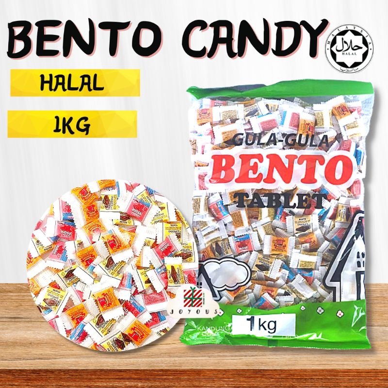 1KG Bento Milk Tablet Candy | Shopee Malaysia