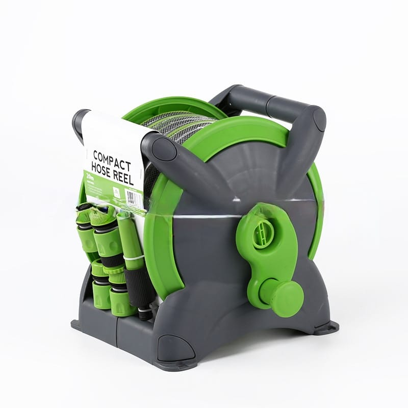 12m or 20m Mini Hose Reel Portable Water Hose Reel Set / Kelkili Hos ...