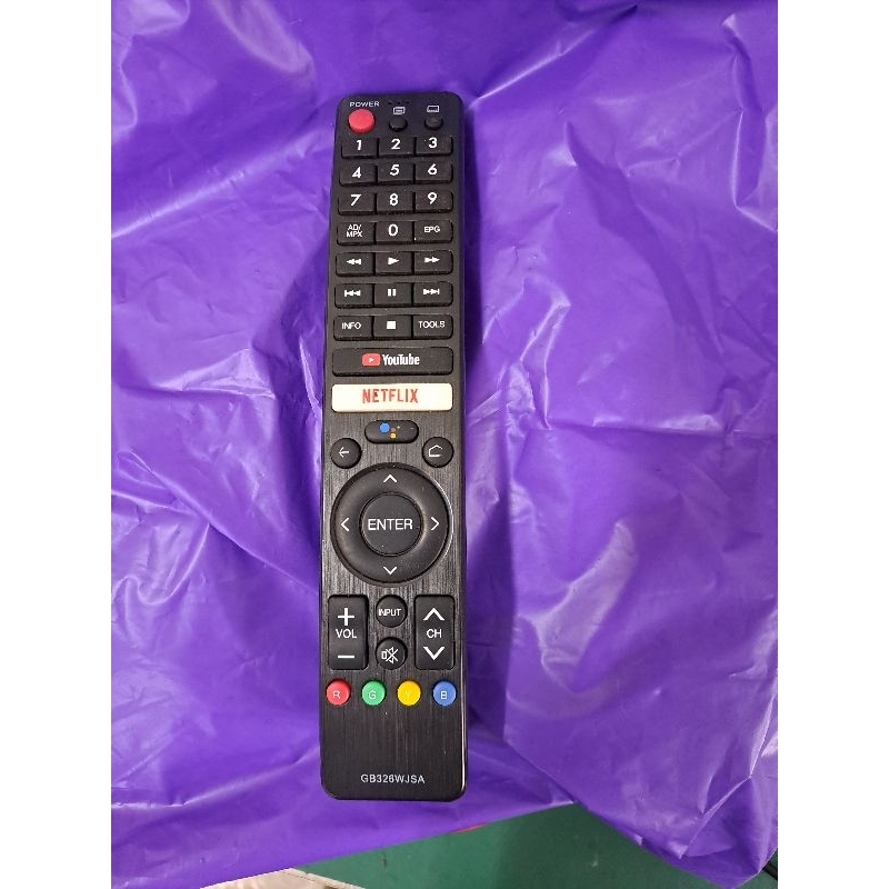 (Used)Remote Original Android TV Sharp 2T-C42BG1X | Shopee Malaysia