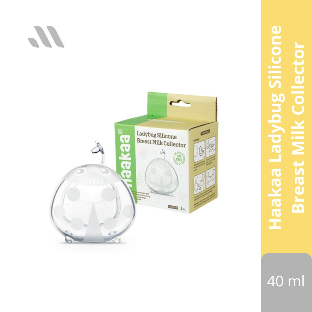 Haakaa Ladybug Silicone Breast Milk Collector 40ml | Shopee Malaysia