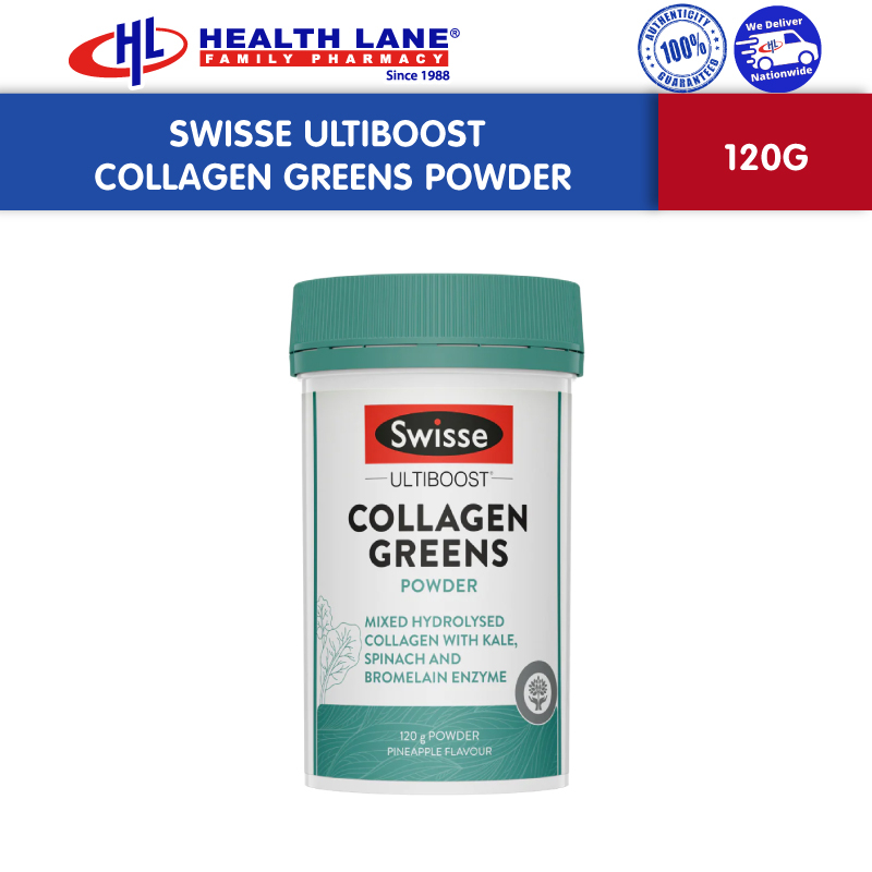 Swisse Ultiboost Collagen Greens Powder (120g) | Shopee Malaysia