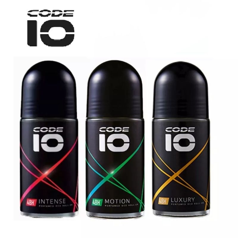 Code 10 Perfume Deo Roll-On 50ml (EXP:04/2025) | Shopee Malaysia