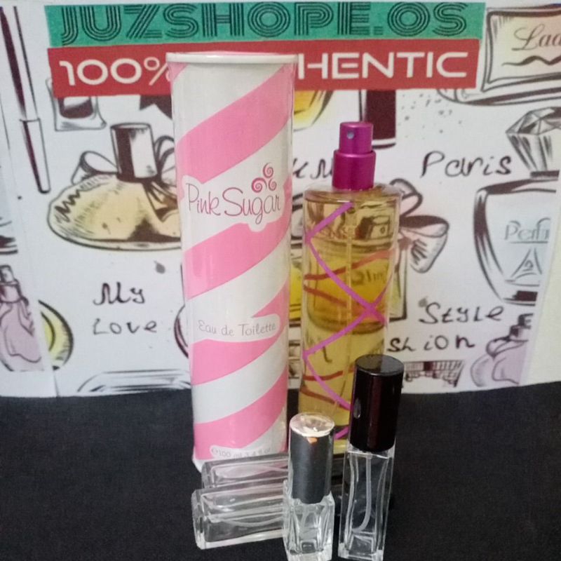 [💯% AUTHENTIC PERFUME] 🎁 DECANT PINK SUGAR AQUOLINA 10ml and 20ml HER🎁 ...