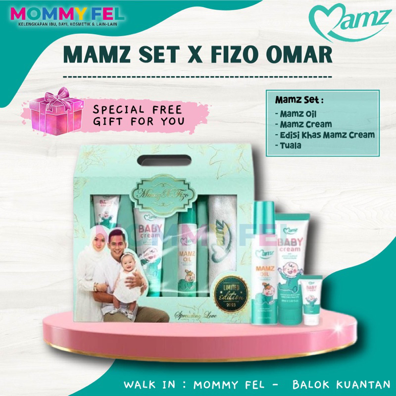 MAMZ SET FIZO OMAR / MAMZ OIL / MAMZ CREAM | Shopee Malaysia