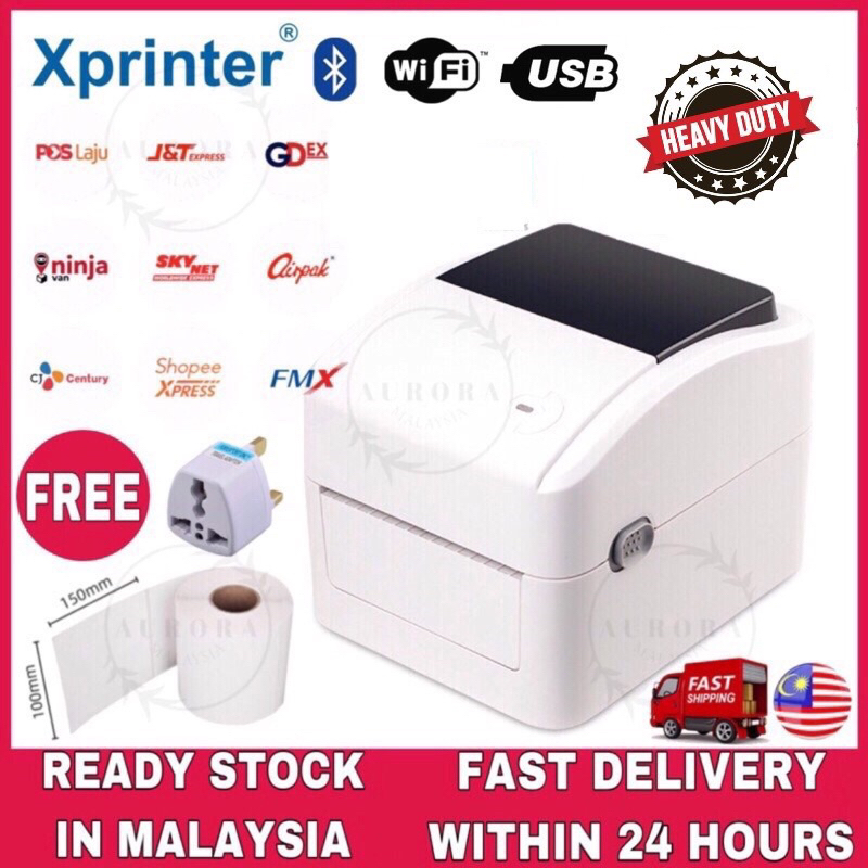READY STOCK XPRINTER WIFI USB Bluetooth OTG Thermal Printer XP460b ...