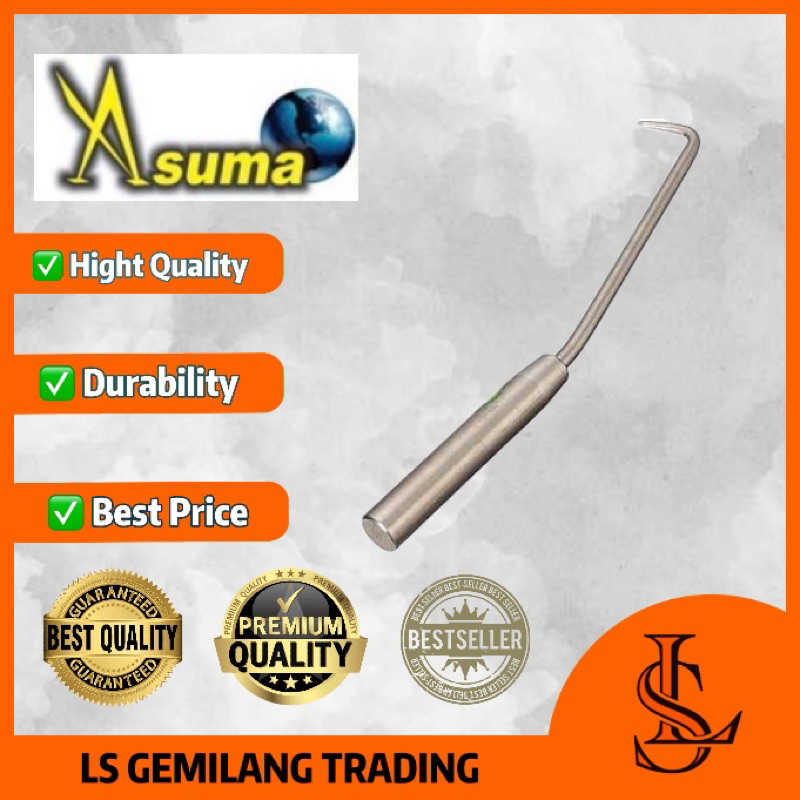 ASUMA/ GCE / BISON STEEL WIRE HOOK IKAT TALI BENANG BESI HOOK | Shopee ...