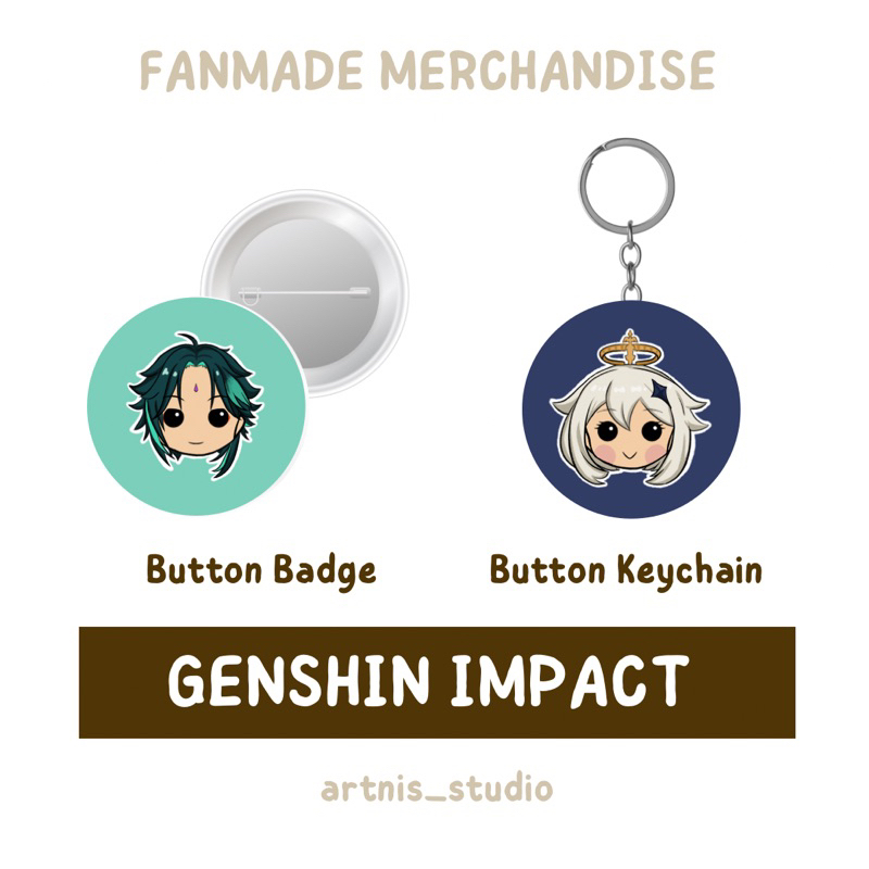 Genshin Impact Fanmade Merchandise | Shopee Malaysia