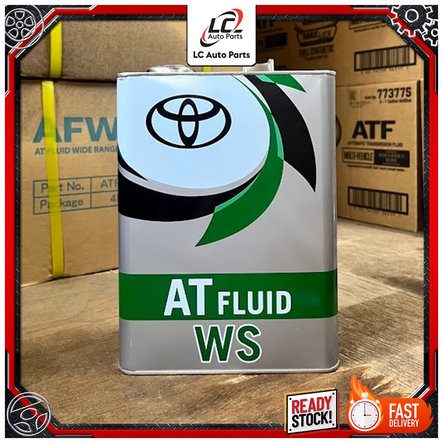 TOYOTA ATF WS // Automatic Transmission Fluid | Shopee Malaysia