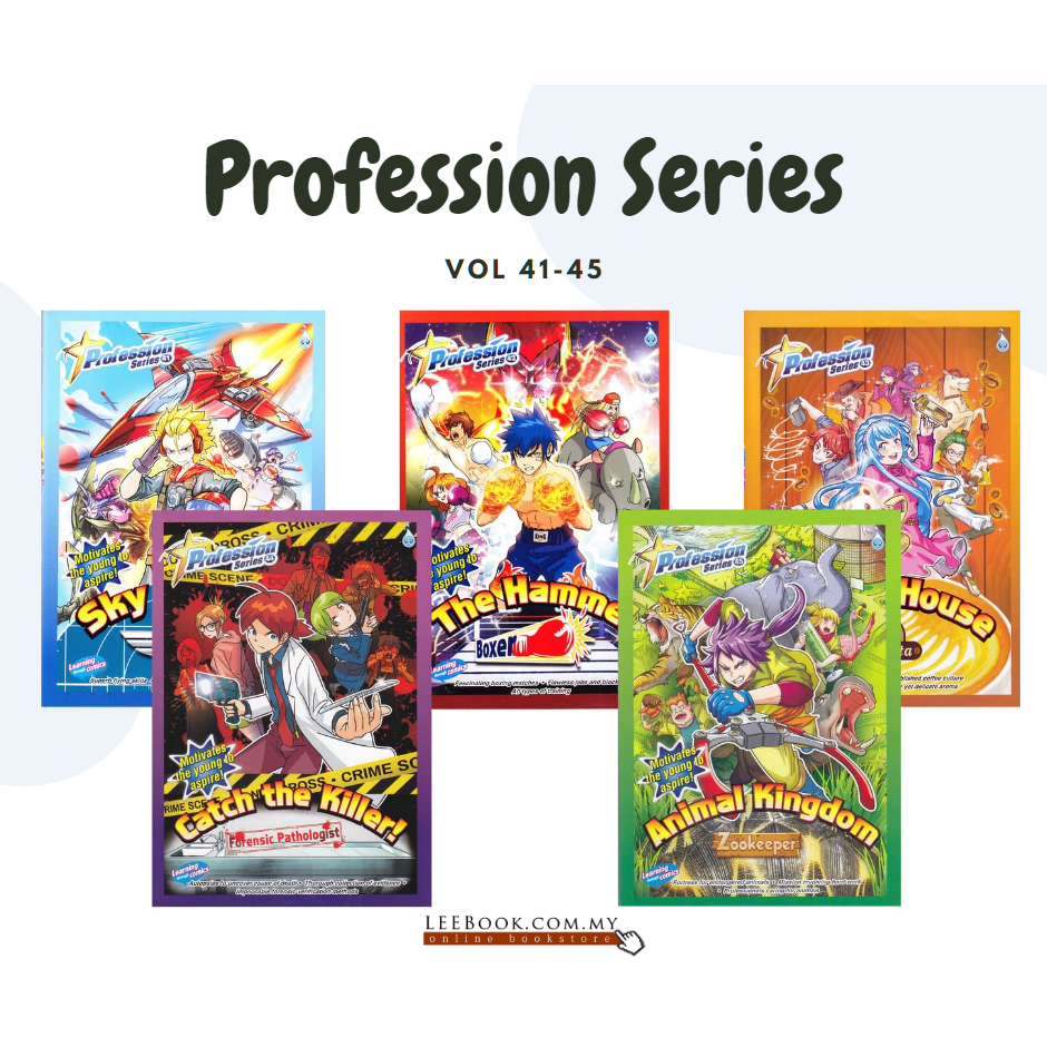 LEEBOOK |（BI）Buku Cerita Siri Profesion - Profession Series (Vol 41-45) | Shopee Malaysia
