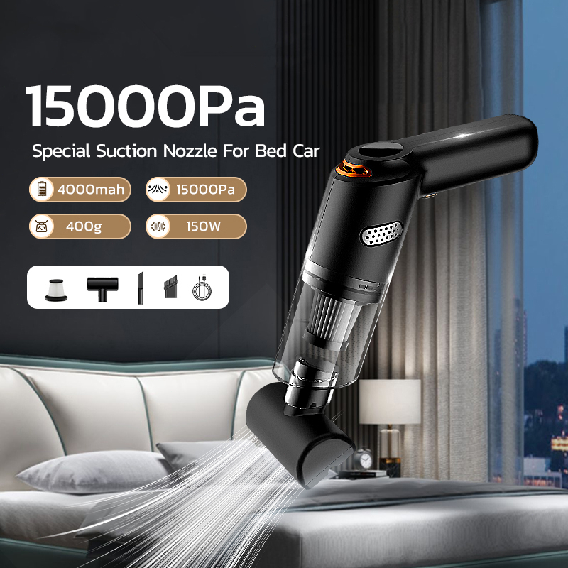 15000PA Wireless Vacuum Cleaner Mini Vacuum Cleaner Portable ...