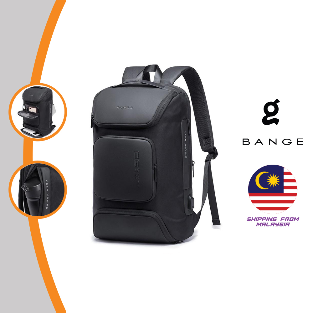 Bange Rambo Plus USB Water Resistant Big Capacity Multi Compartment ...