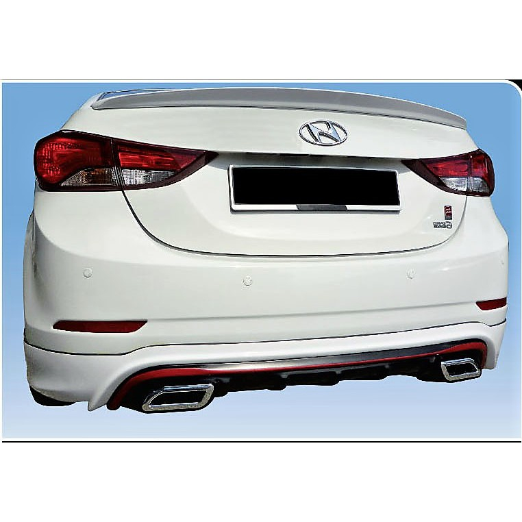 Hyundai Elantra 5th Generation 2015 MD Sport Skirting Body Kit PU Ready ...