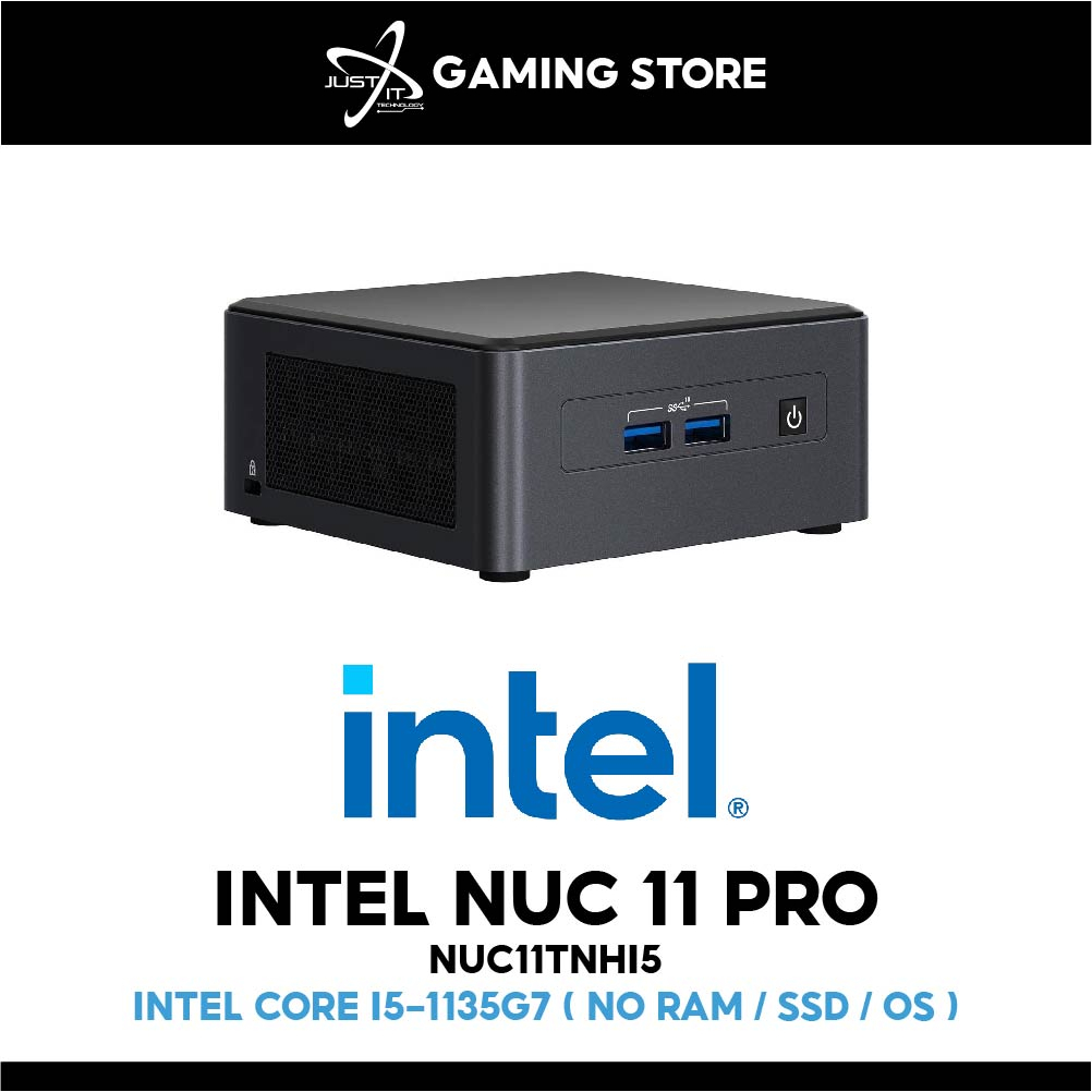 INTEL NUC 11 PRO KIT NUC11TNHI5 INTEL CORE I5-1135G7 ( NO RAM / SSD ...
