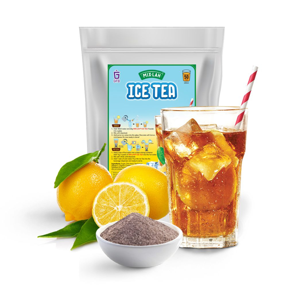 Lemon Tea Ice POWDER 1KG | GFB (MIX-LAH) | Shopee Malaysia