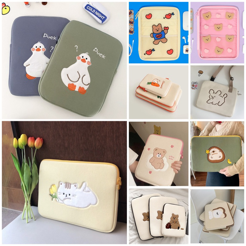 [Part 3] Ready Stock Cute IPad bag 11/13/14-Inch Tablet bag Laptop bag ...