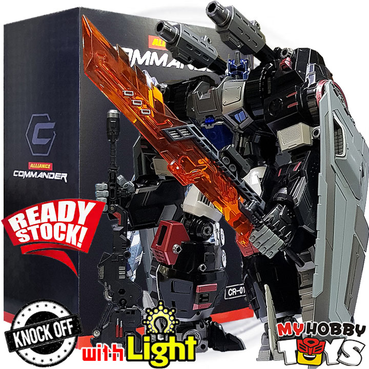 KO Transformable Robot - CR01S Alliance Commander Oversized KO PE DX06B ...