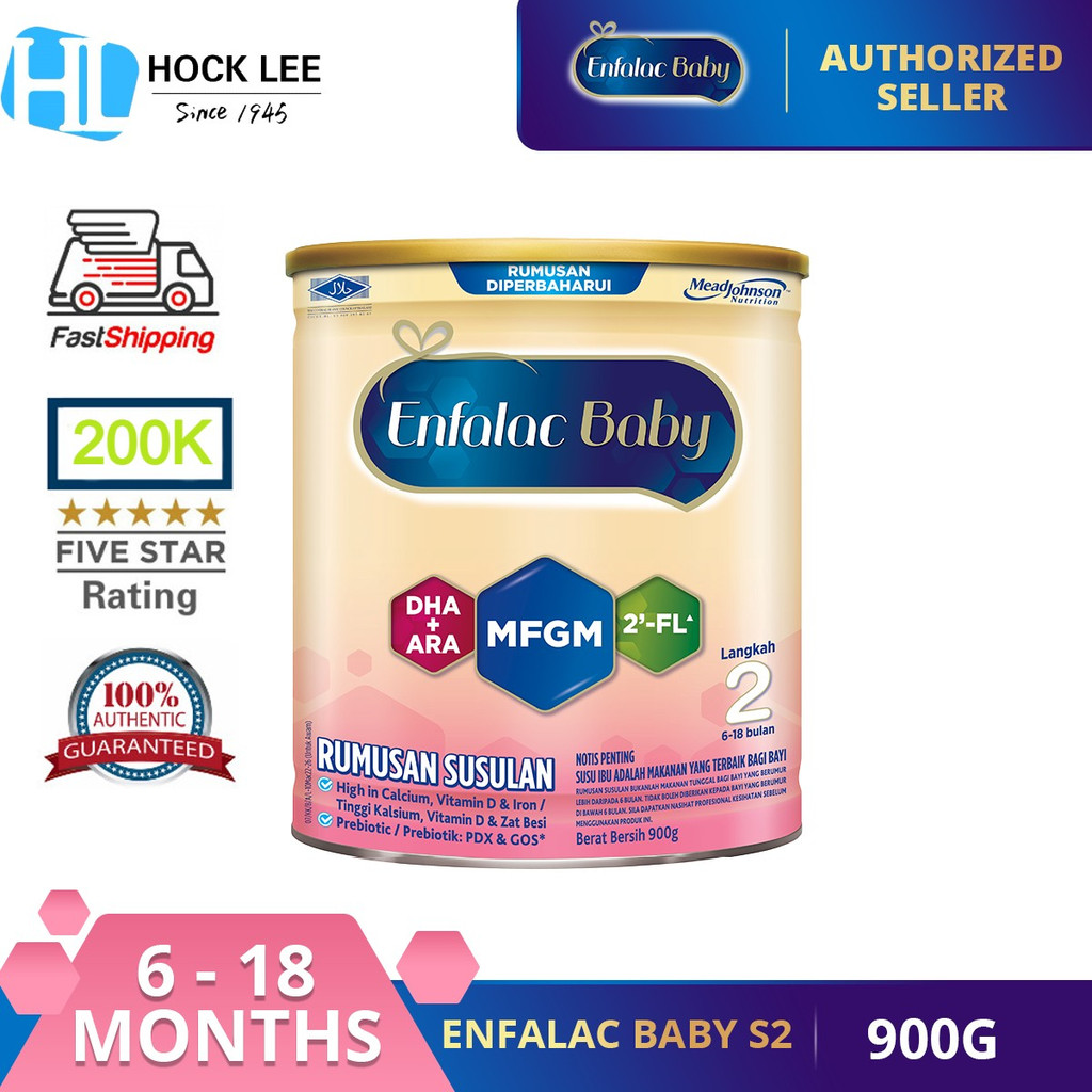 Enfalac A+ Step 2 900g | Shopee Malaysia