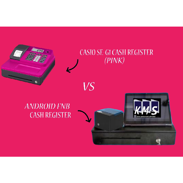 Casio Cashier Machine Cash Register (Free Setting) SE-G1 / SEG1 ...