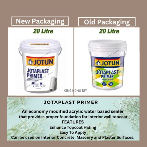 20L JOTUN Jotaplast Paint Primer Wall Sealer Cat Undercoat Dalam ...