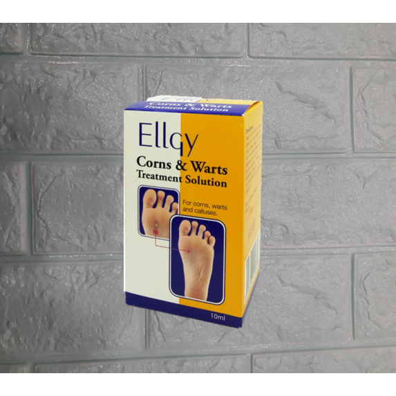 ELLGY CORNS & WARTS TREATMENT SOLUTION 10ML | Shopee Malaysia