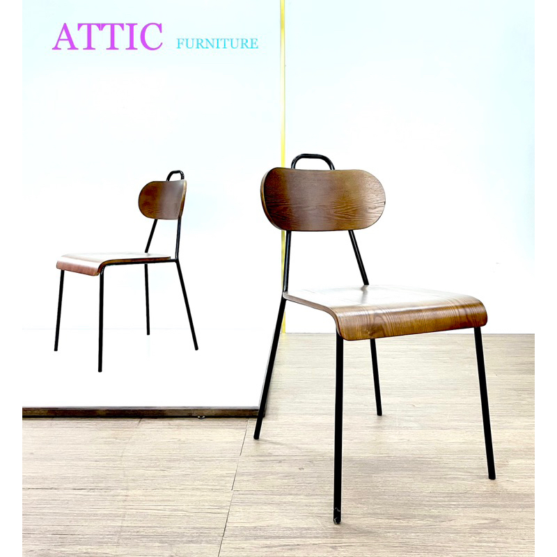 Dining Chair/Kerusi Makan/Design Chair/Cafe Dining Chair/Metal Leg ...