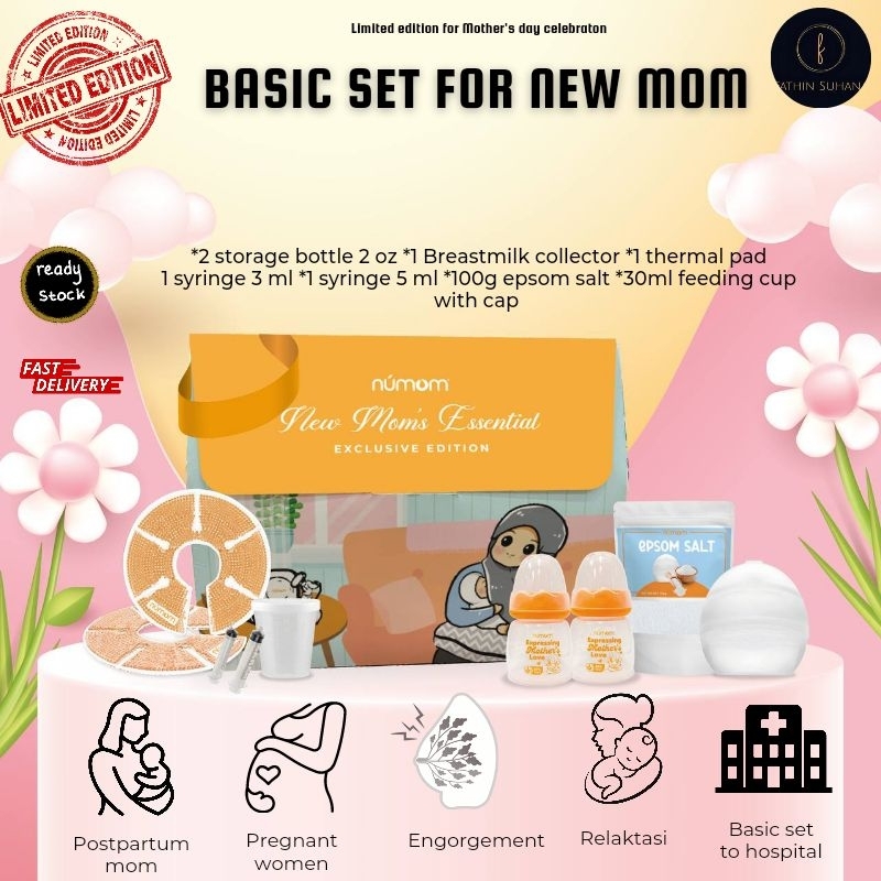 [NUMOM LIMITED EDITION] Set Asas Kelahiran ke Hospital| Set Bengkak ...