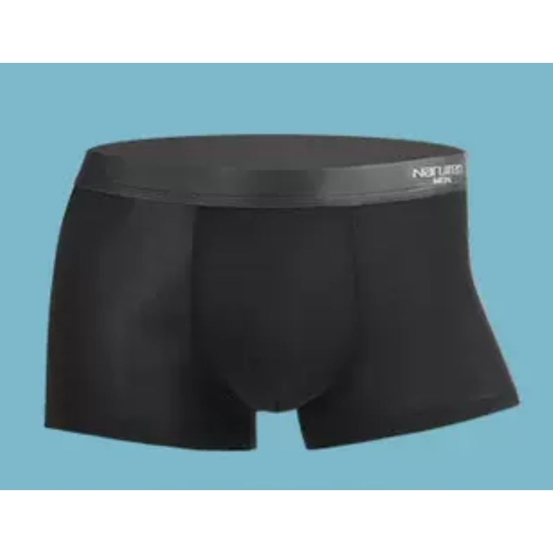 Ice Silk Underwear BoxerGraphene Antibacterial Men Boxer Spender Seluar ...