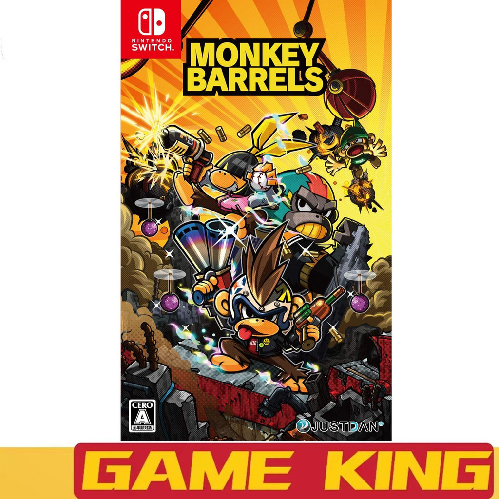 Nintendo Switch Monkey Barrels (Asia)(English/Chinese)(NEW) | Shopee ...