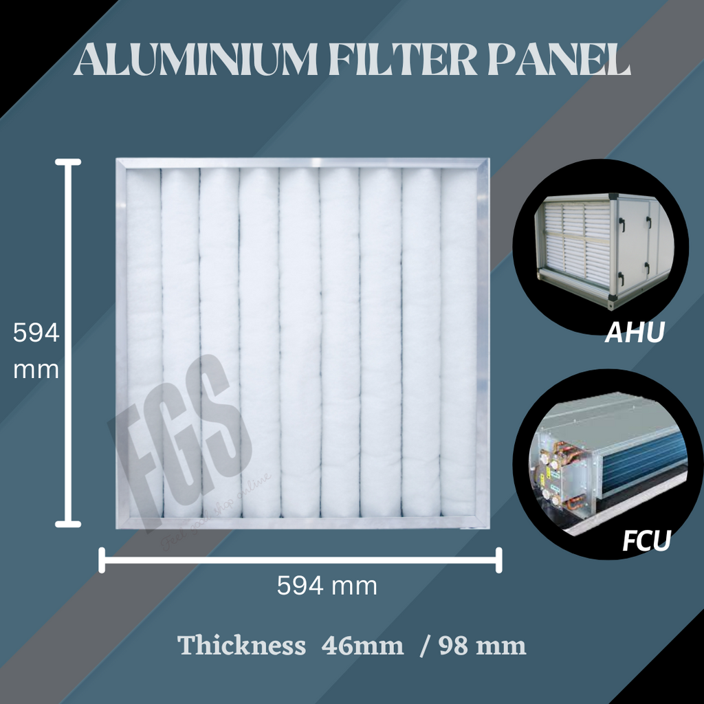 AIR FILTER, ALUMINIUM AIR FILTER PANEL , AHU, FCU, PRIMARY FILTER ,AIR ...