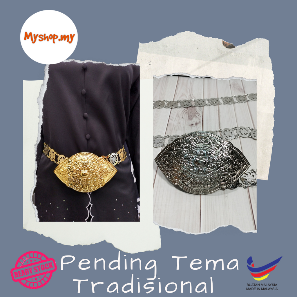 Pending Tema Dan Tali Pinggang Klasik Tradisional Pengantin | Shopee ...