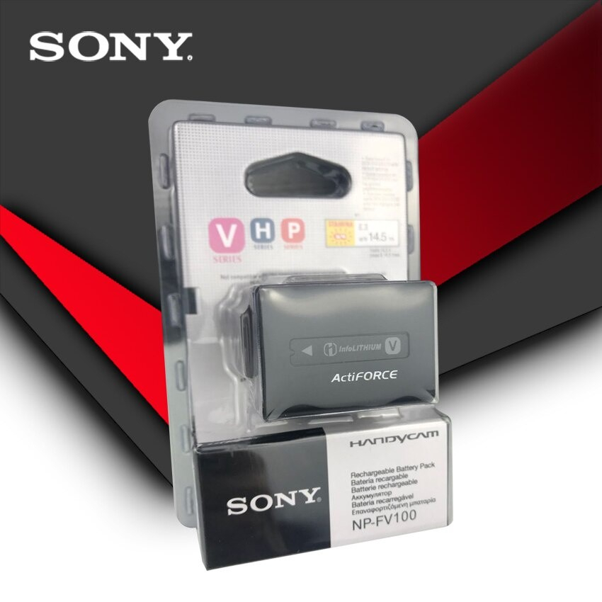Sony NP-FV100 V-Series Rechargeable Battery Pack (3410mAh, 6.8-8.4V ...