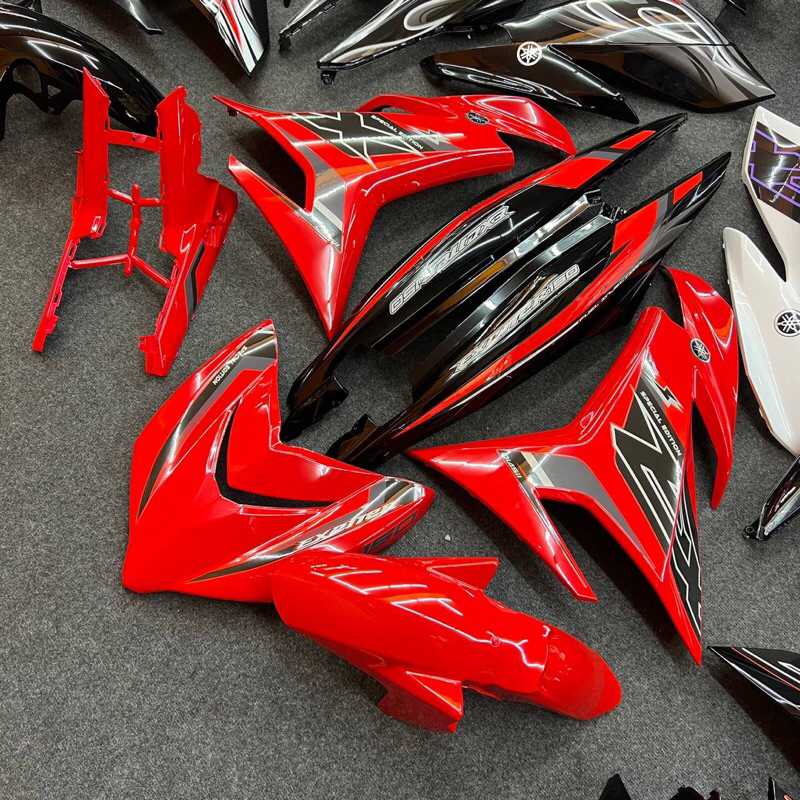 Y15 V1/V2 COVERSET EXCITER 2023 MERAH CILI HLD | Shopee Malaysia