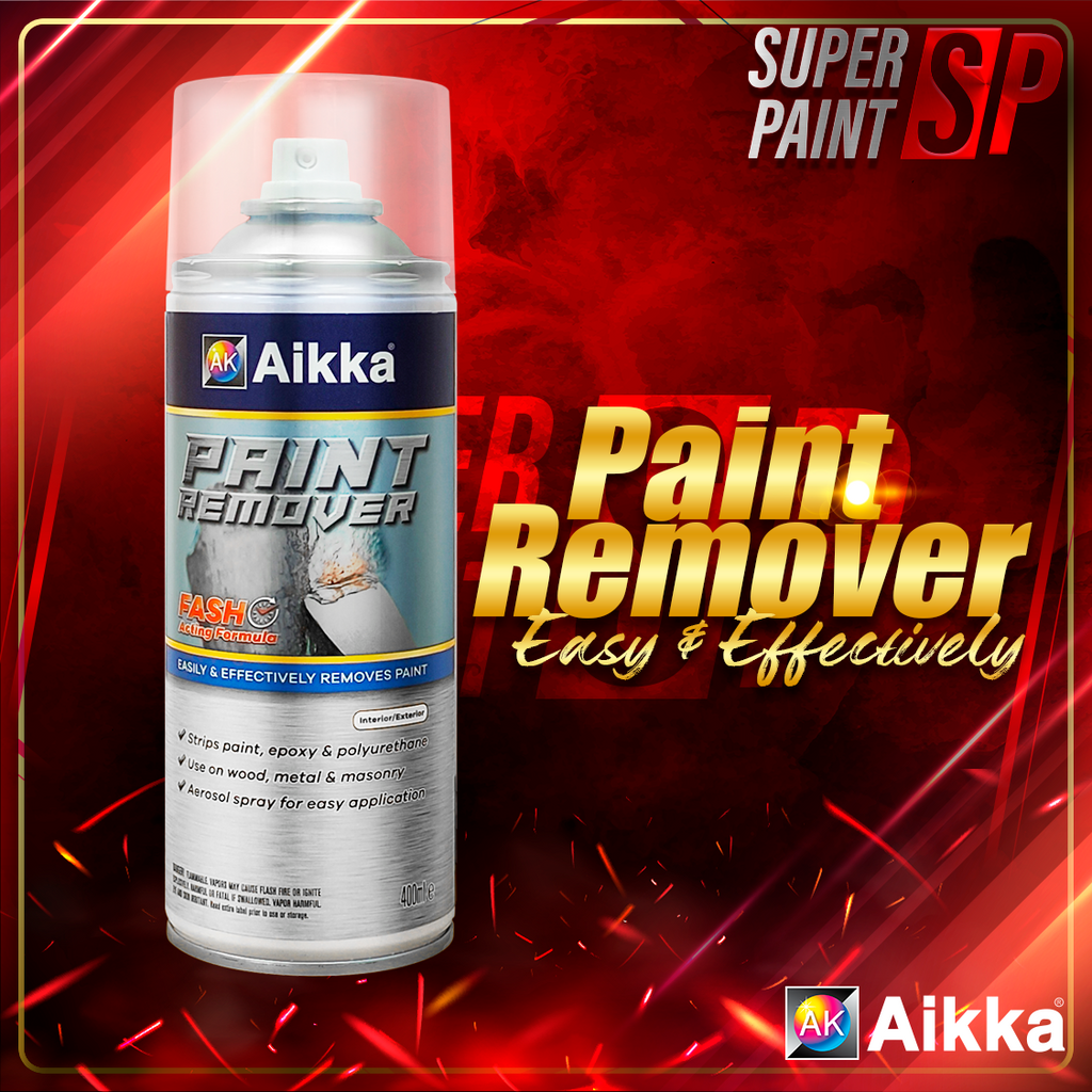 Aikka Spray Paint Remover 【 Removes Paint Easily & Effectively 】 400ml ...