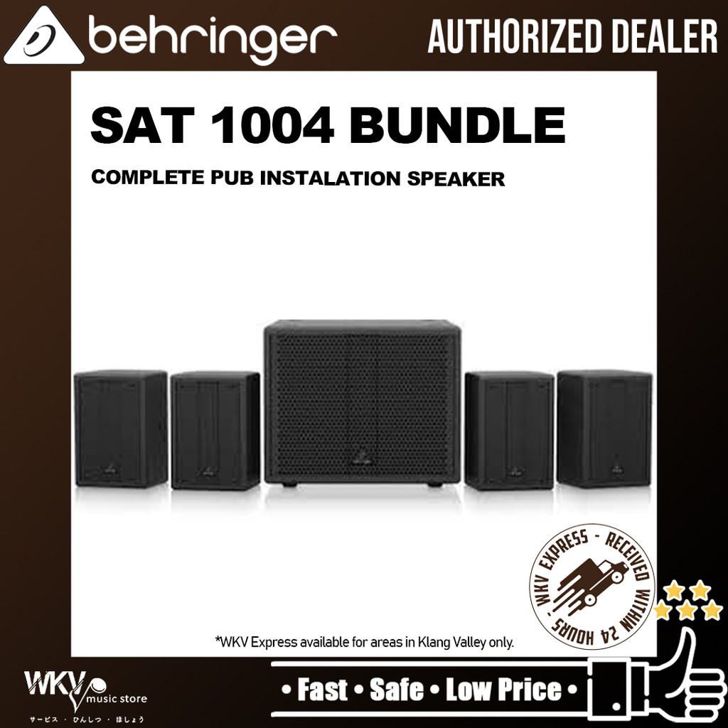 Behringer SAT 1004 Bundle Complete Pub Installation Speaker | Shopee ...
