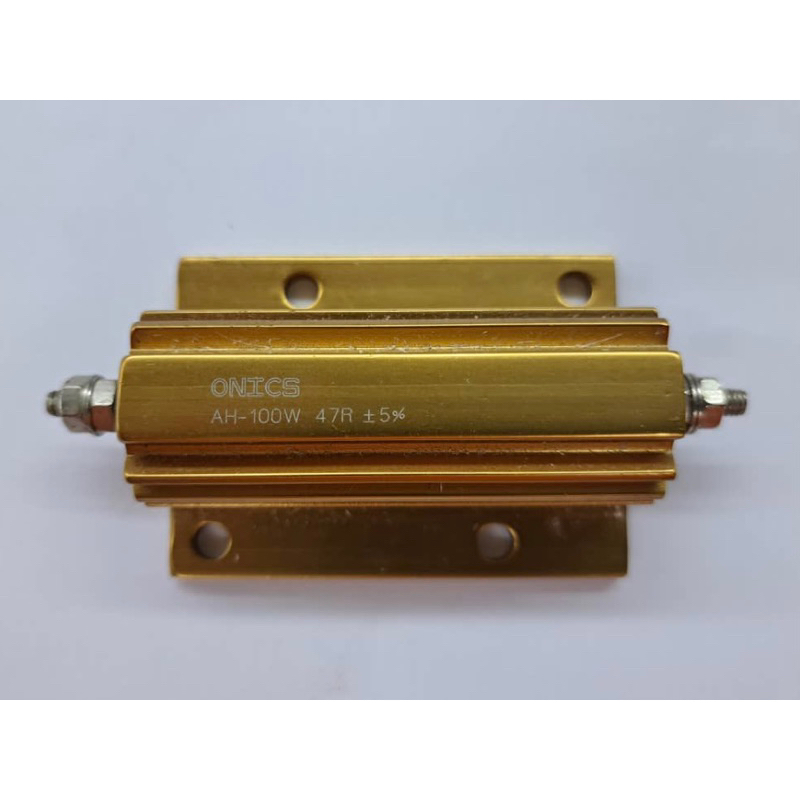 RX24 Aluminum Power Metal Shell Case Wirewound Gold Resistor Onics ...
