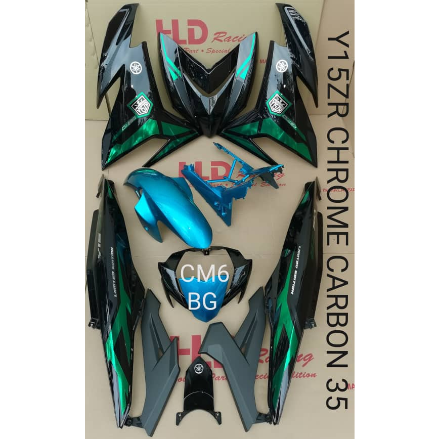 HLD STICKER TANAM Yamaha Y15ZR Y15 YSuku v2 Coverset Body Cover Set ...