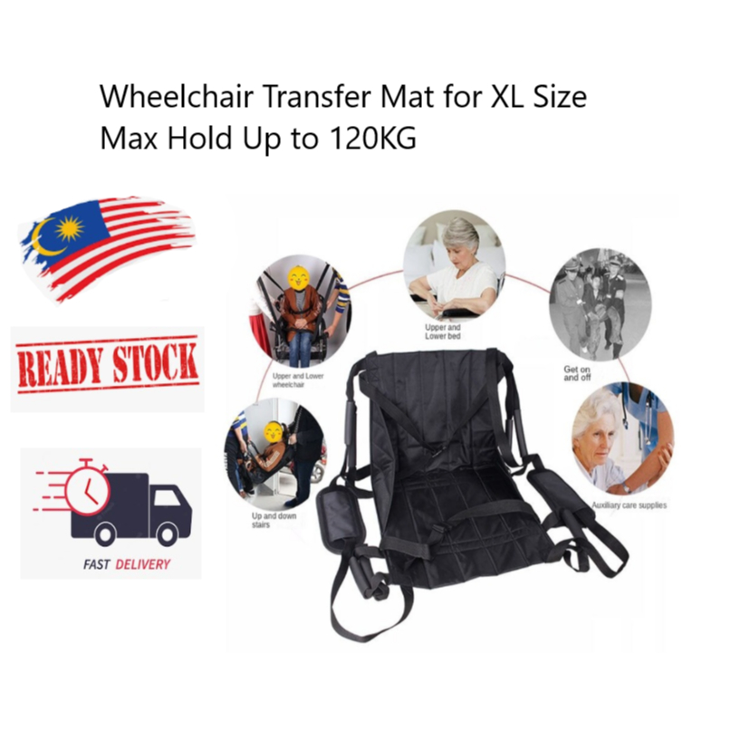 [Ready Stock] Wheelchair Transfer Mat For Elderly Bed Ridden Patients ...