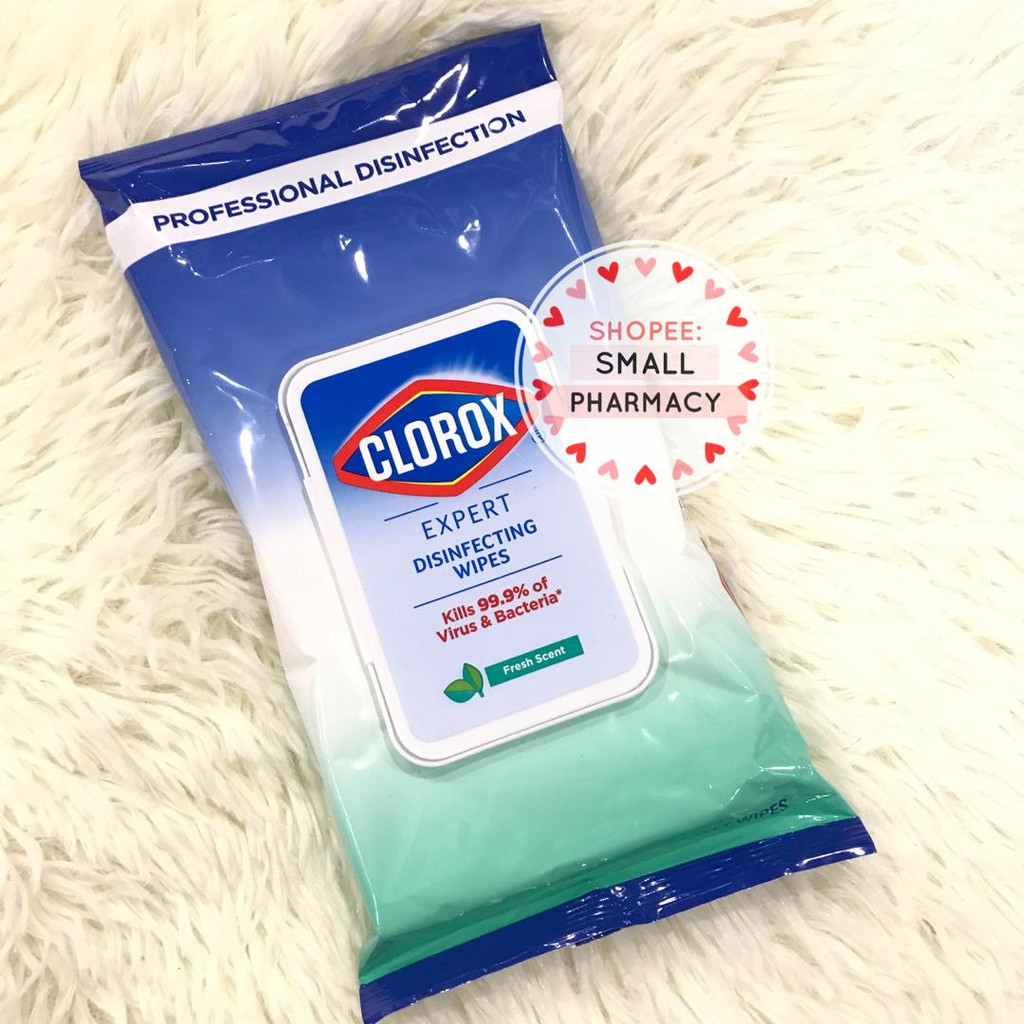 Clorox Expert Disinfecting Wipes Fresh Scent Professional Disinfection ...