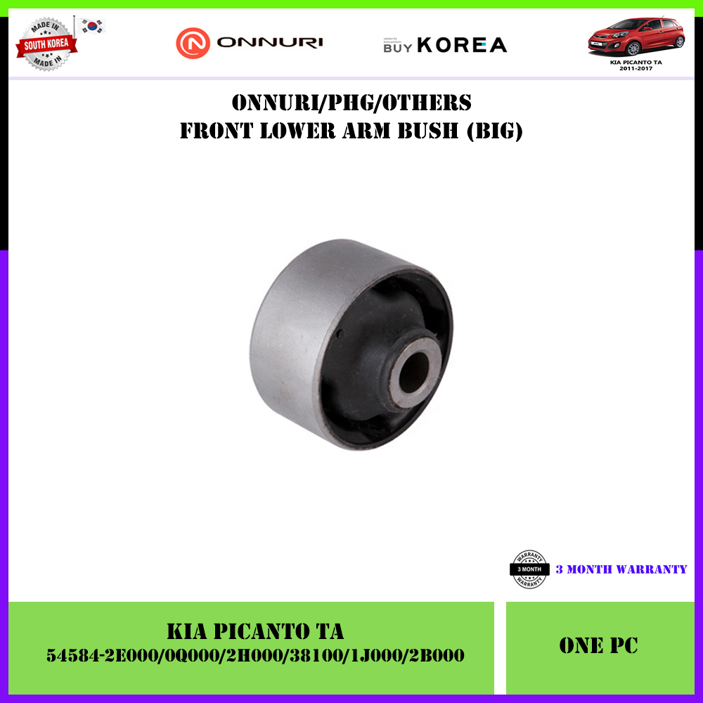 Kia Picanto TA 2012 Onnuri Front Lower Arm Bush 1pc (Big 54584-1J000 ...