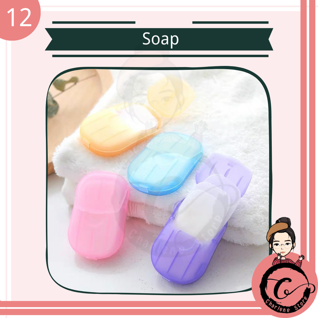 Rm1.99 - 3 x 20pc Portable Travel Disposable Hand Soap Tablets Hand ...