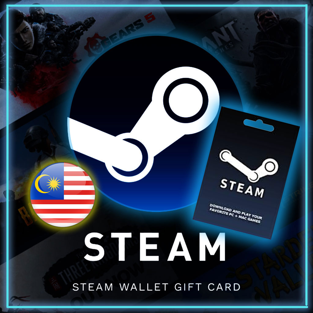 Malaysia Steam Wallet Gift Code MY Fast Delivery RM50 - RM200 | Shopee Malaysia
