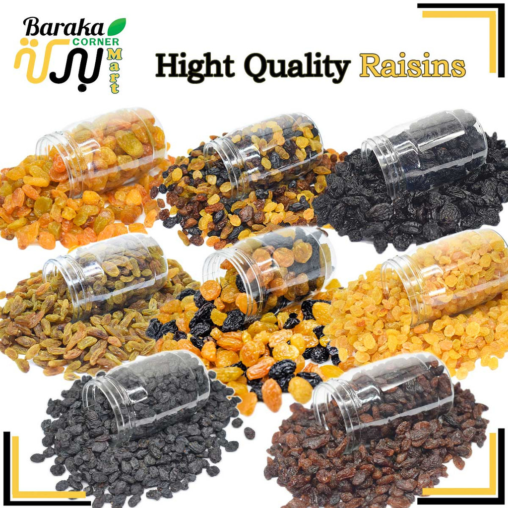 Kismis | Fresh Raisins Mix Raisin / Black Jumbo/Golden Jumbo /Long ...