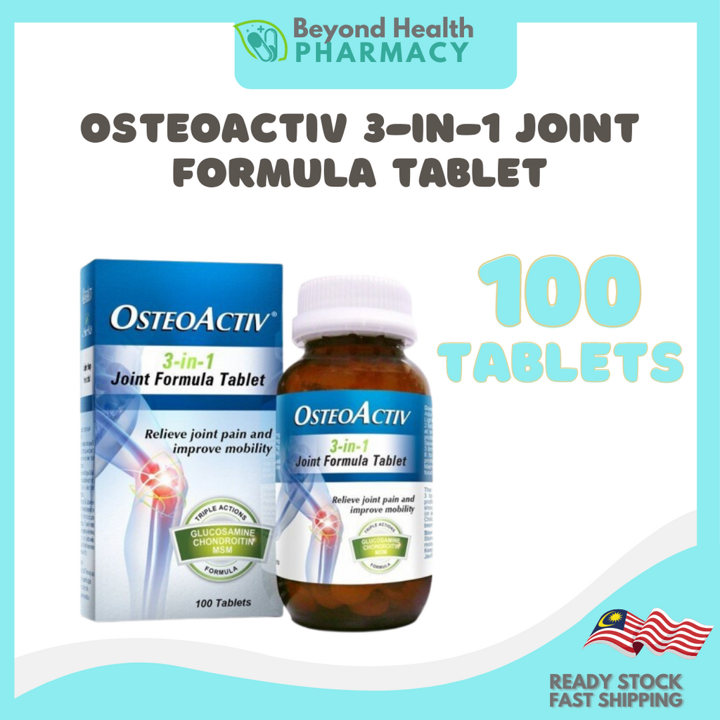OSTEOACTIV 3-IN-1 JOINT FORMULA TABLET 100S | Shopee Malaysia