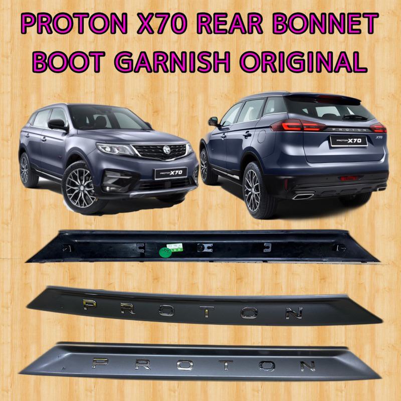 PROTON X70 REAR BONNET BOOT GARNISH 6600122066 ORIGINAL USED HAVE ...